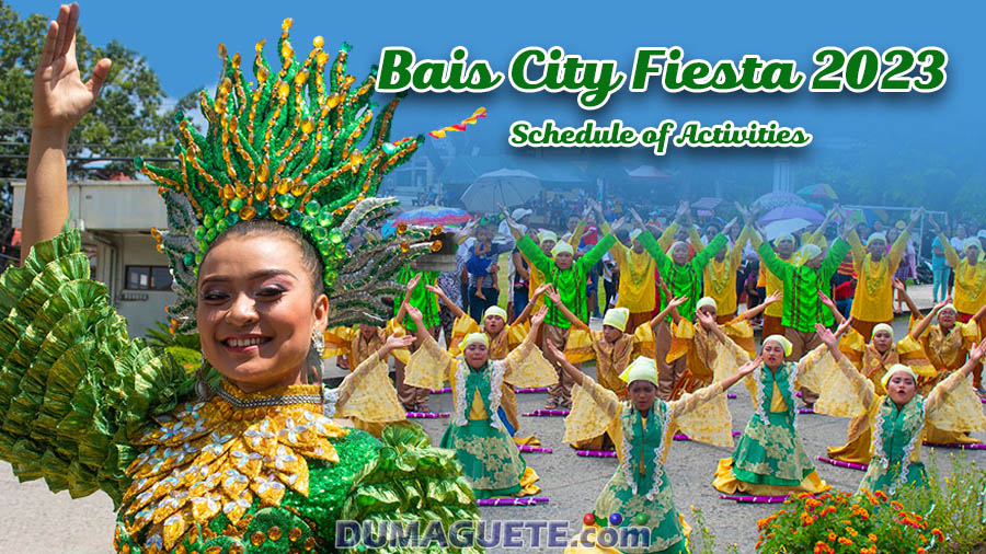 Bais City Fiesta 2023 – Schedule of Activities - Negros Oriental